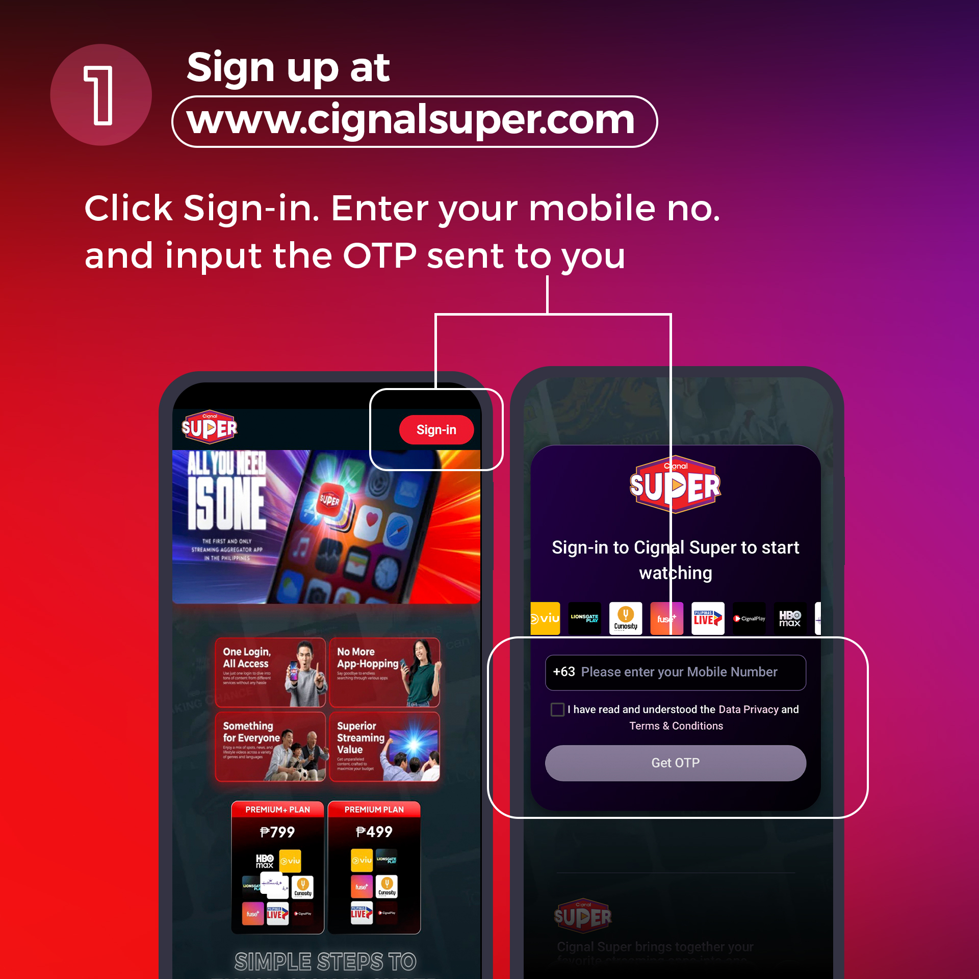 Cignal Super - Stream Movies, Live Sports & Web Series from 8+ OTT Apps